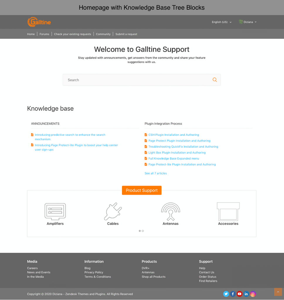 knowledge base zendesk